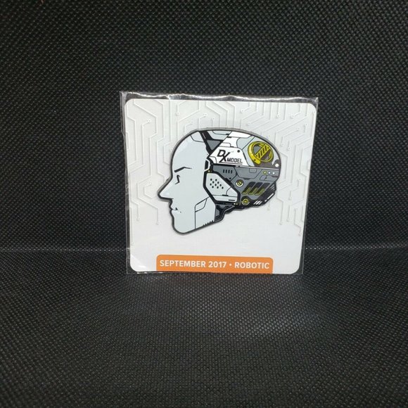 Loot Crate | Other | Loot Crate Dx Exclusive Robotic Robot Skull Pin ...